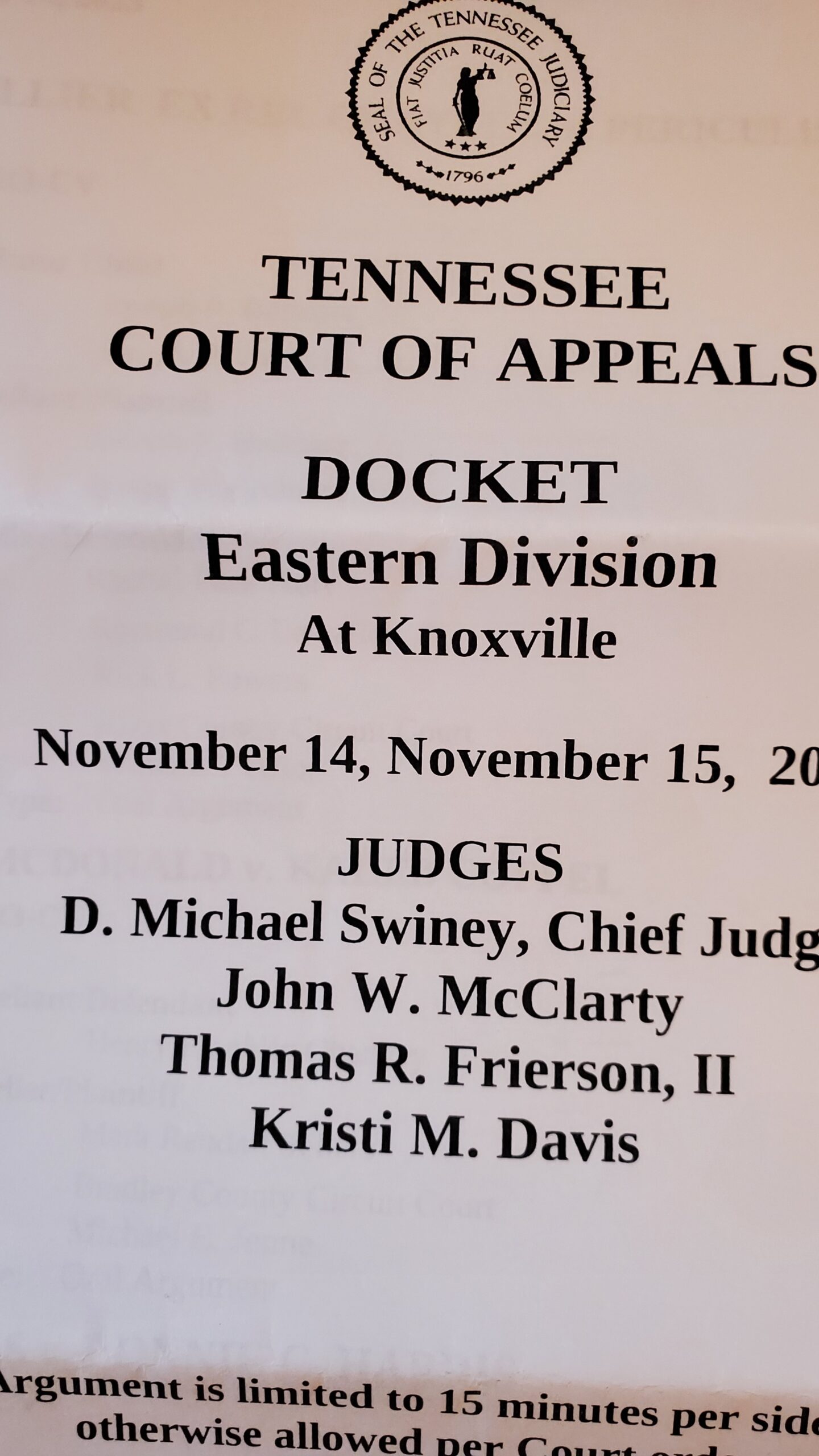 Oral arguments set in Knoxville in counterattack on N.Y. loan shark ...